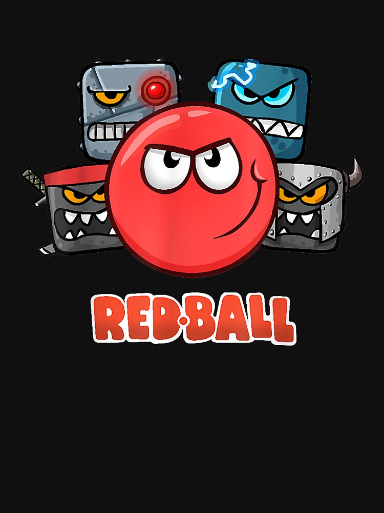 "Red Ball 4 - The Crew" T-shirt for Sale by JosephGleason | Redbubble ...