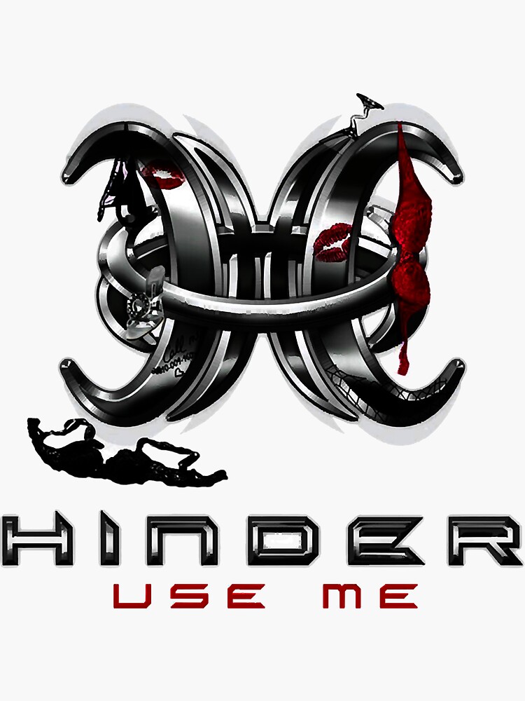 "HINDER BAND LOGO 01 INTERNATIONAL GROUP BAND Rock alternatif, Post ...