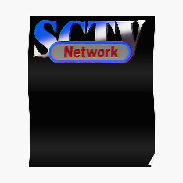 "SCTV Logo Essential" Poster for Sale by Briaoper | Redbubble
