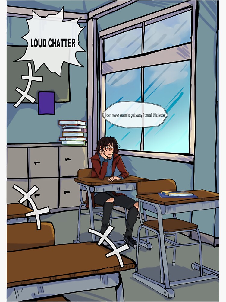 "Classroom-comic Funny Styles" Sticker for Sale by JeffreyAlan9 | Redbubble