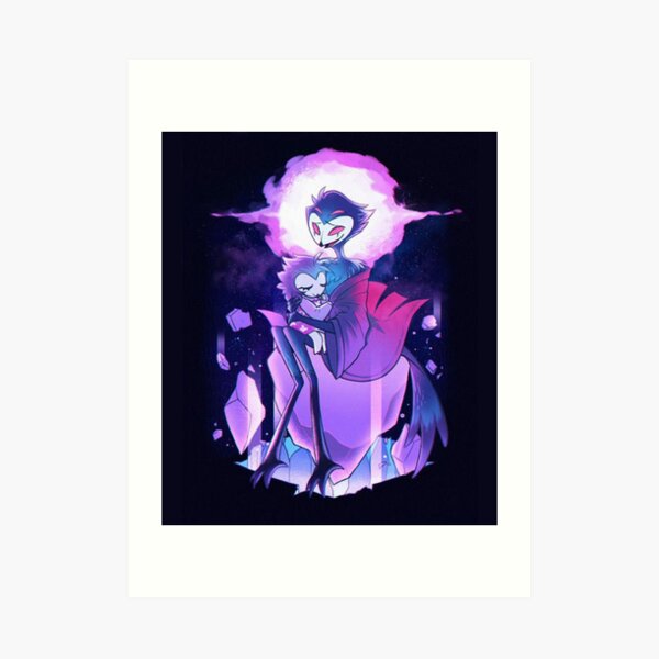 "Stolas - Helluva Boss" Art Print by TheGiantBoutiq | Redbubble