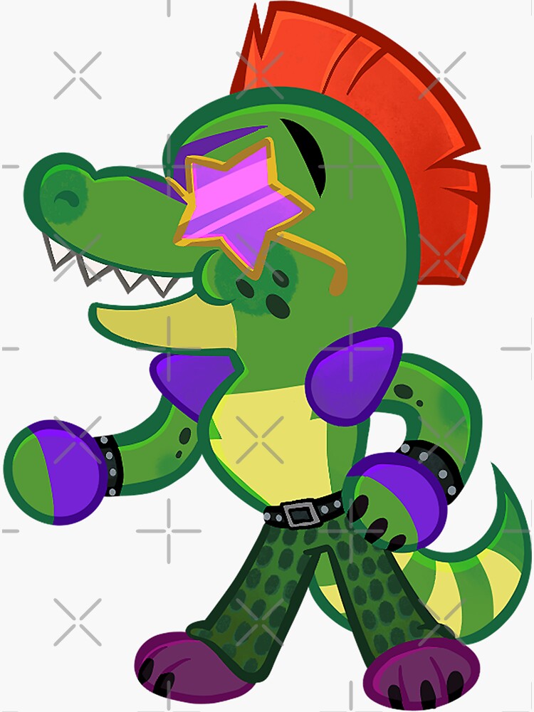 "FNAF Security Breach - Monty" Sticker for Sale by Kyotemeru | Redbubble