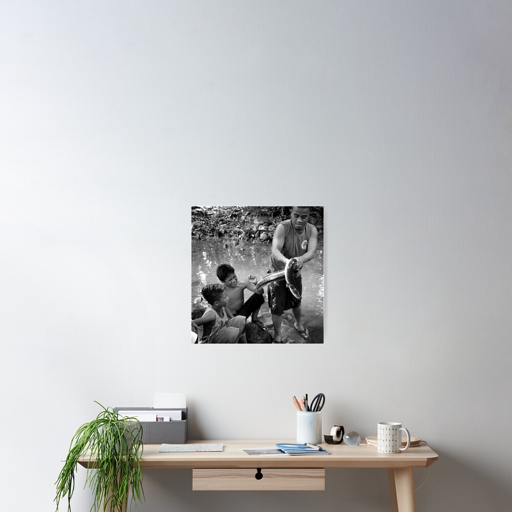 "Eel Master - Pohnpei, Micronesia" Poster for Sale by alexzuccarelli ...