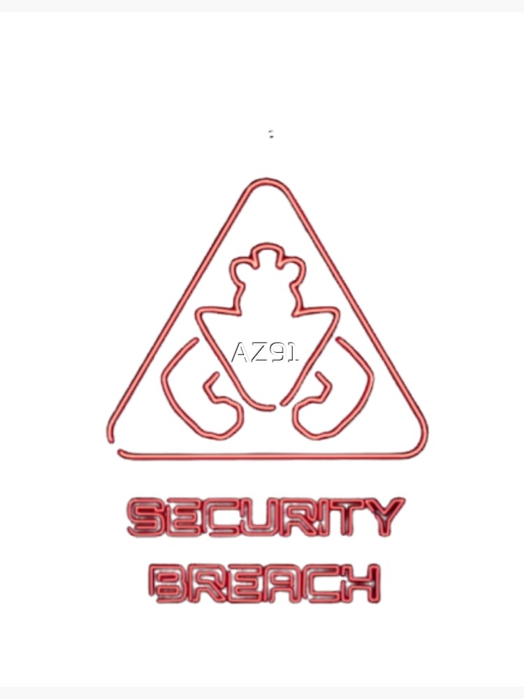 Fnaf Security Breach Premium Matte Vertical Poster Designed And Sold By