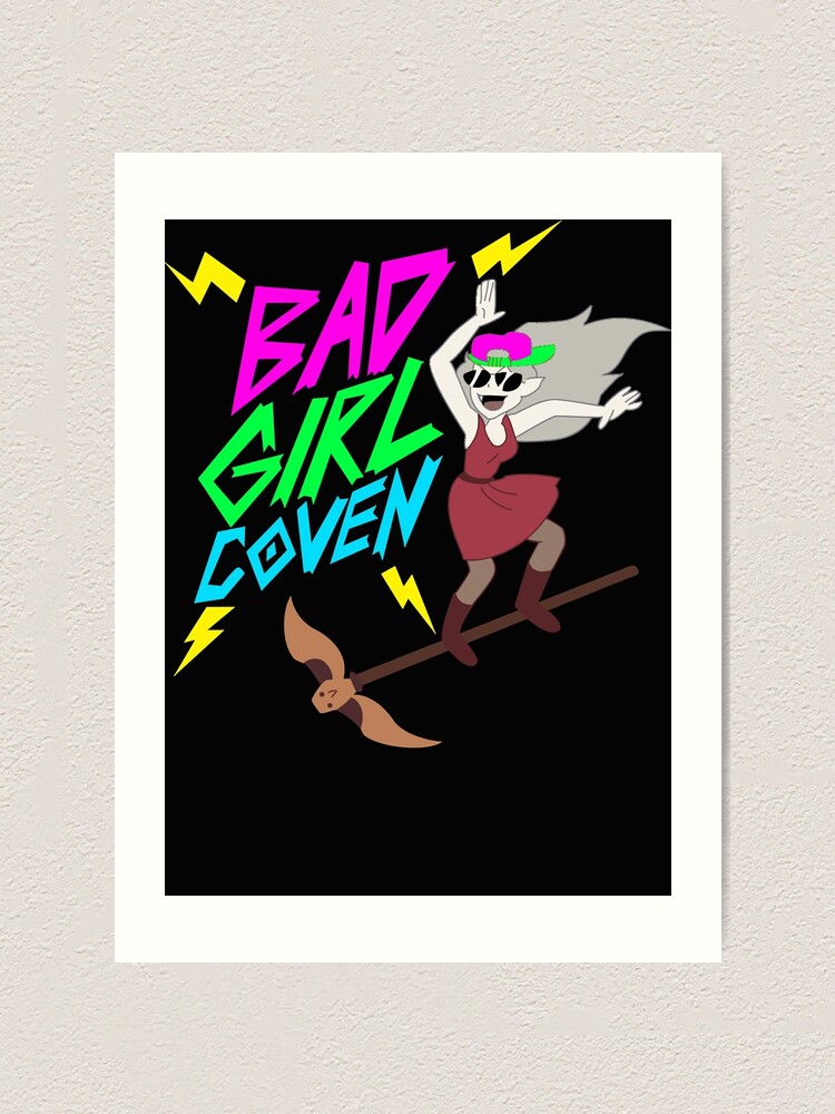 Bad Girl Coven The Owl House T Shirt Eda Edalyn Edalyn Clawthorne