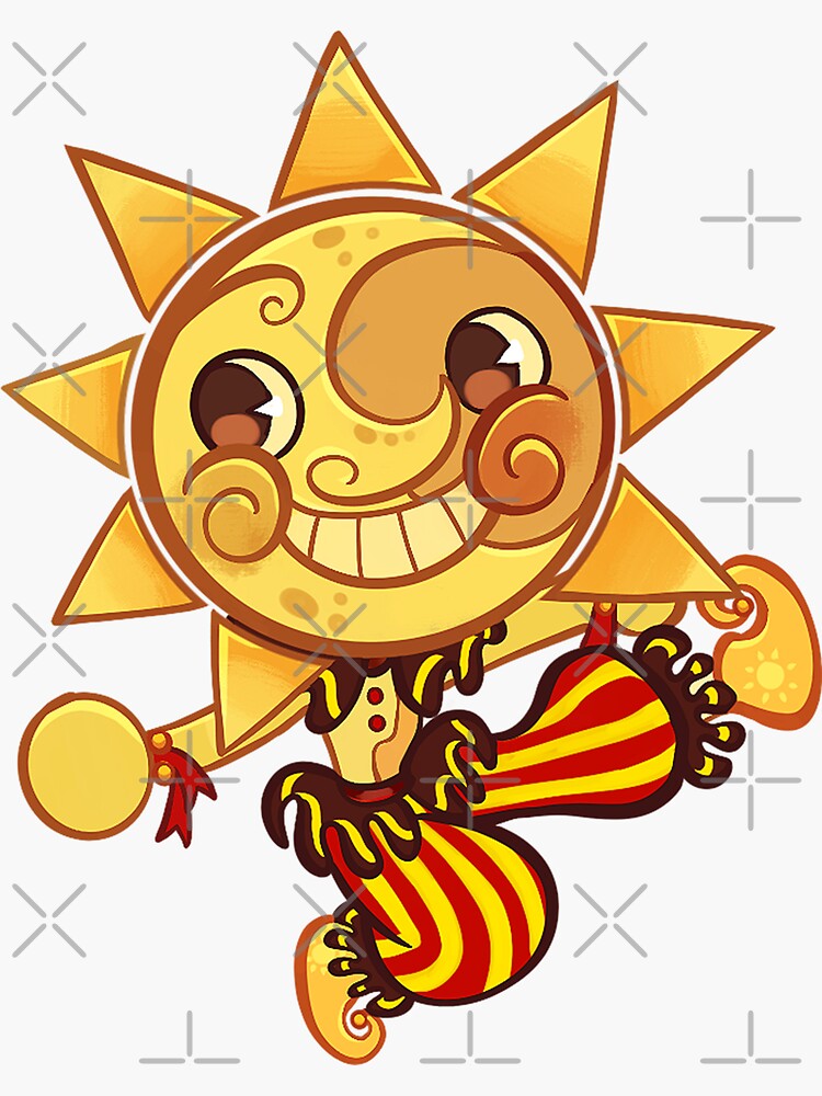 "FNAF Security Breach - Sundrop" Sticker for Sale by Kyotemeru | Redbubble