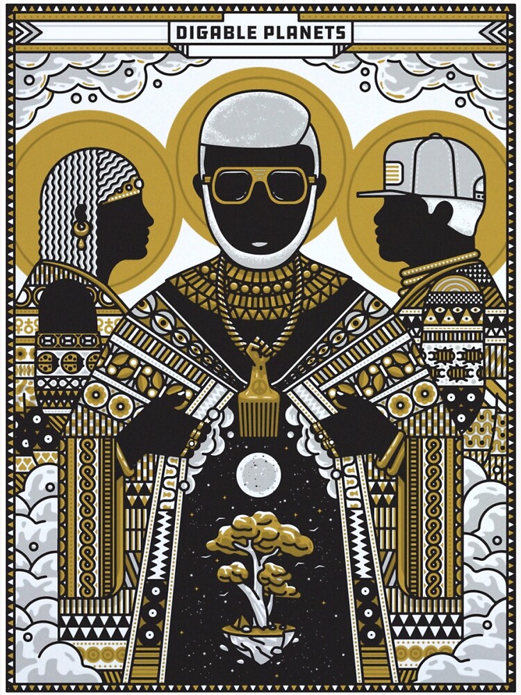 "DIGABLE PLANETS" Poster for Sale by jajali | Redbubble