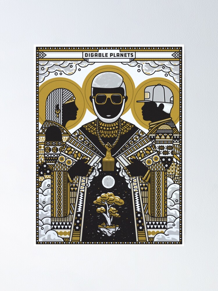"DIGABLE PLANETS" Poster for Sale by jajali | Redbubble