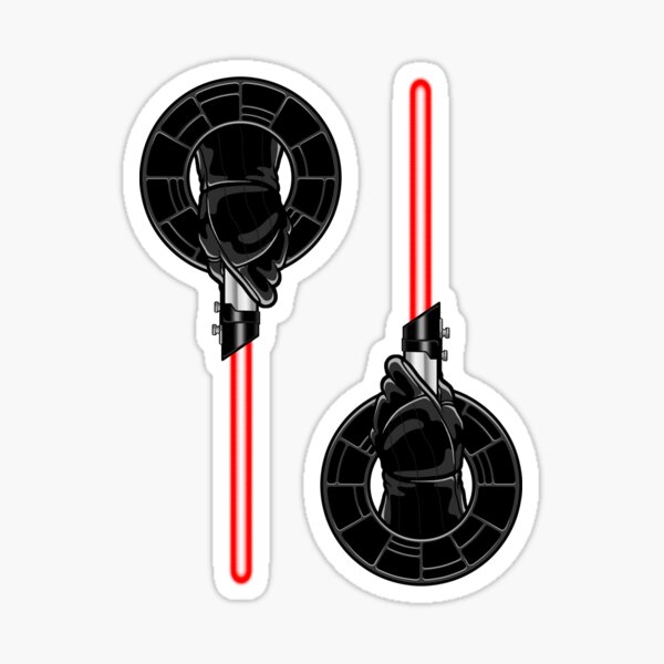 "Hand of the Sith" Sticker by RevolutionGFX | Redbubble