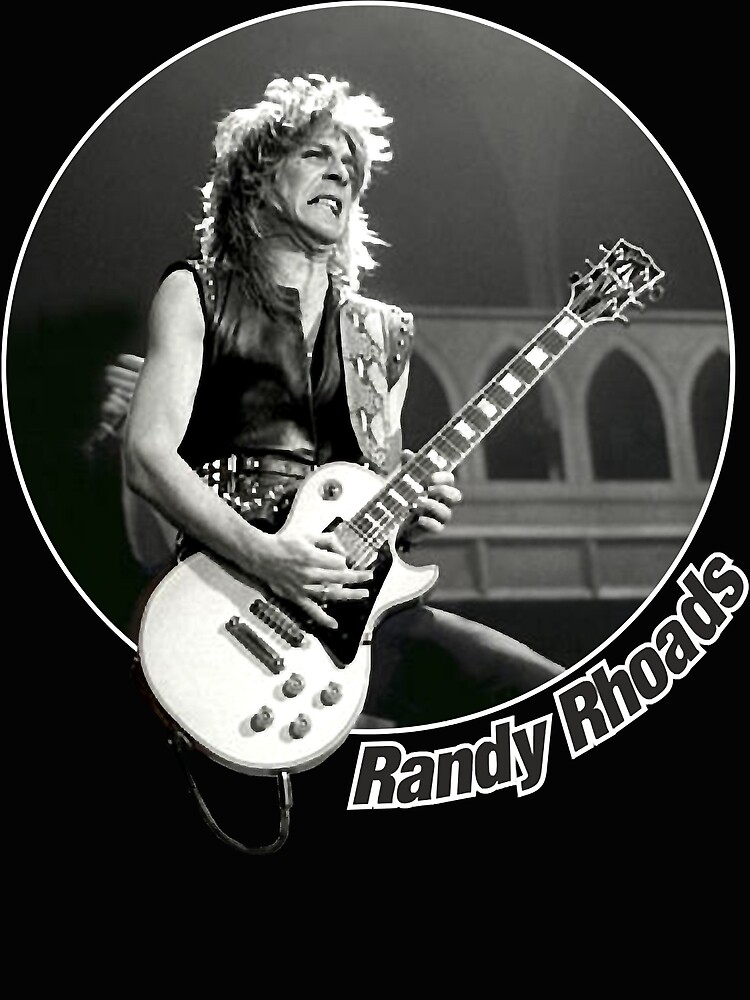 "Randy Rhoads Classic T-Shirt.png" Poster for Sale by LloydHoltIi ...