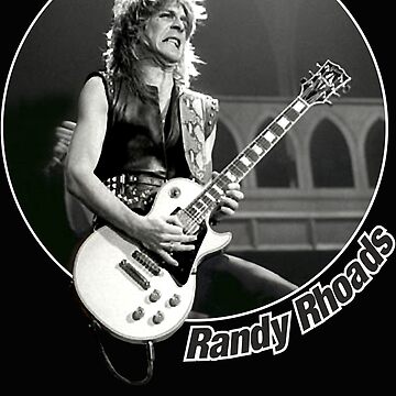 "Randy Rhoads Classic T-Shirt.png" Poster for Sale by LloydHoltIi ...