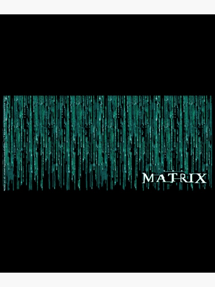 "The Matrix Code Logo 4 | Resurrections | 2021" Poster by quangshirts ...