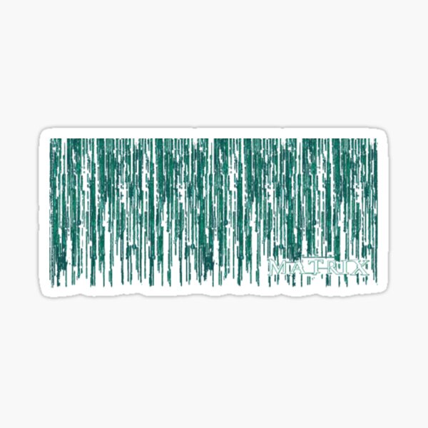 "The Matrix Code Logo 4 | Resurrections | 2021" Sticker for Sale by ...