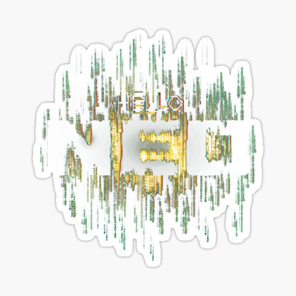 "The Matrix Neo In The Matrix 4 | Resurrections | 2021" Sticker for ...