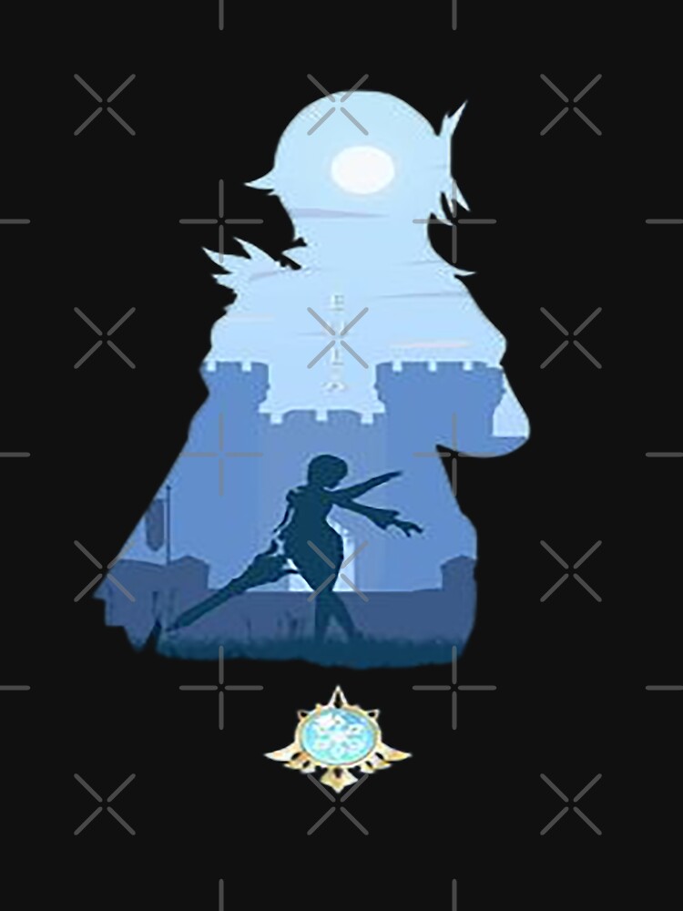 "eula from genshin impact " T-shirt for Sale by The-Baron-simba ...