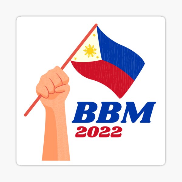 "BongBong Marcos 2022 BBM" Sticker for Sale by Filmerch | Redbubble