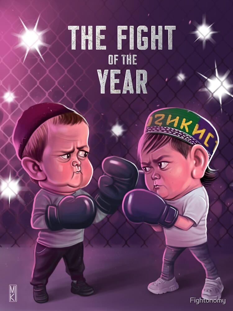 "THE FIGHT OF THE YEAR: HASBULLA VS ABDU ROZIK" Sticker for Sale by ...