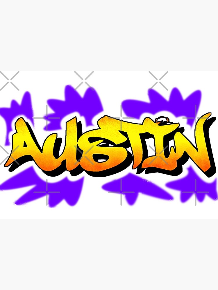 Austin Name Art Austin Name Wall Art For Sale | Redbubble