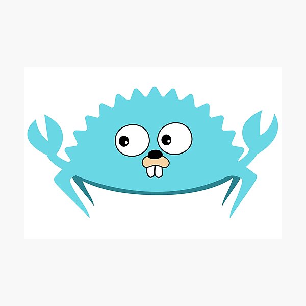 "Go Ferris Go! - GoLang Gopher & Rust Ferris Crab Crossover ...