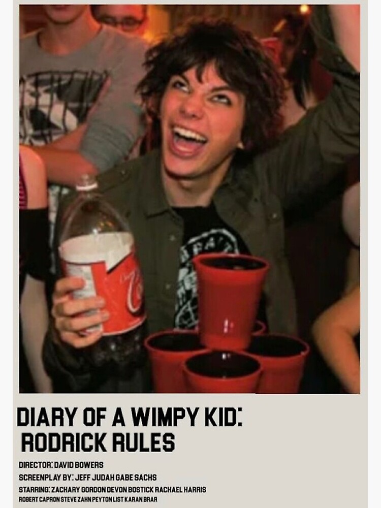 Rodrick Rules Premium Matte Vertical Poster