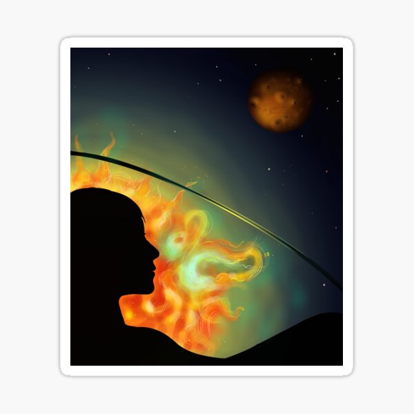 "space traveler" Sticker for Sale by SVBochkar | Redbubble