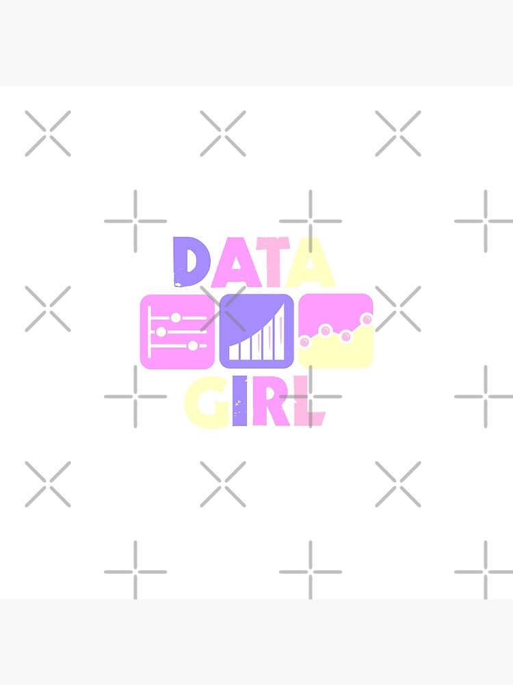 "Data Girl Pink" Poster for Sale by jorgechubuter | Redbubble