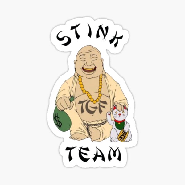"Stink Team" Sticker by dukedelle | Redbubble