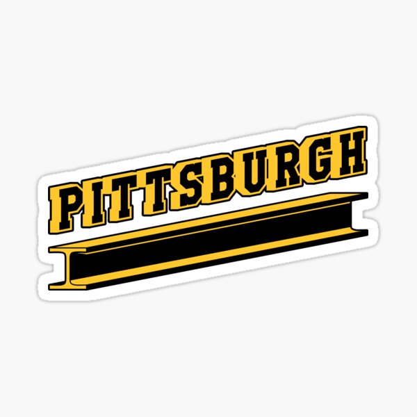 "Steel City" Sticker for Sale by kule-designs | Redbubble