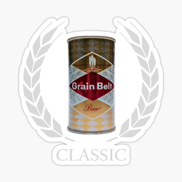 "Grain Belt Beer Classic" Sticker for Sale by kknackstedt | Redbubble