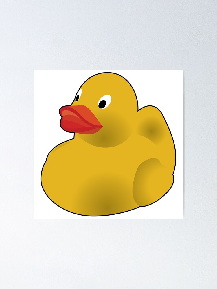 Duck Poster For Sale By Duckstyle Redbubble