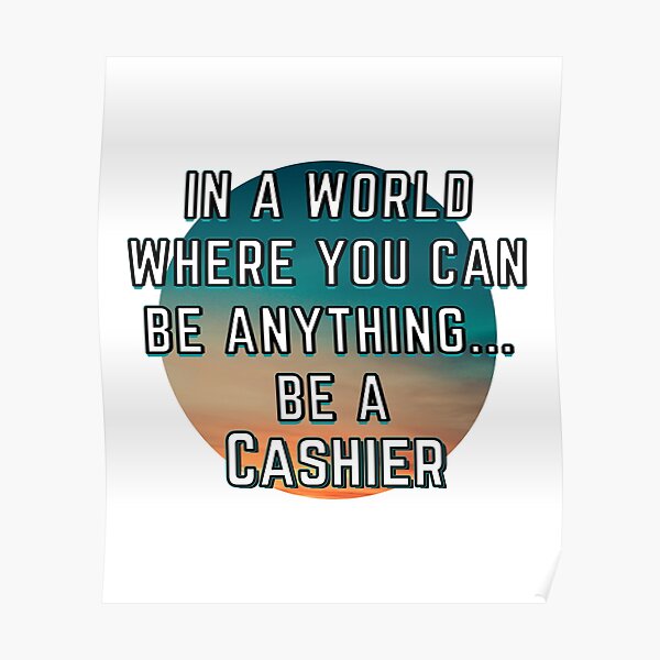 "Motivation and Inspiration for a Cashier | Colorful Sunset Cashier ...