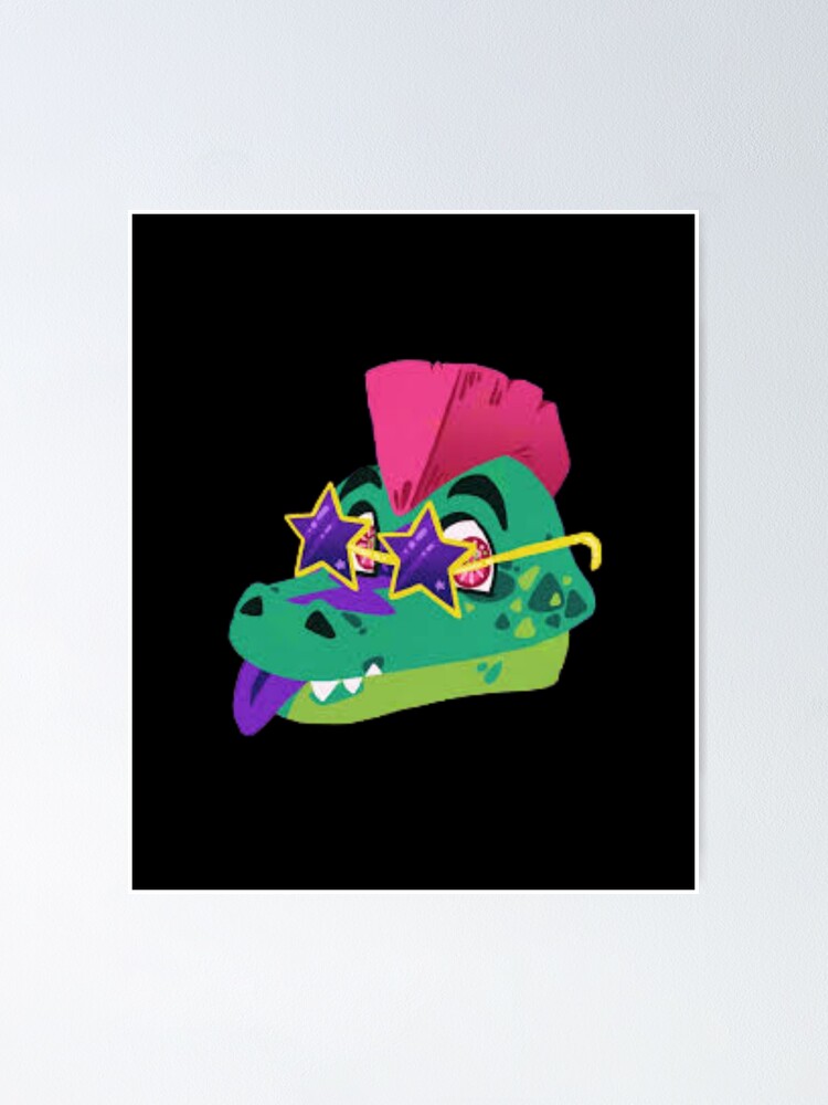 "Montgomery Gator" Poster by Designs96 | Redbubble