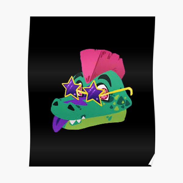 "Montgomery Gator" Poster by Designs96 | Redbubble