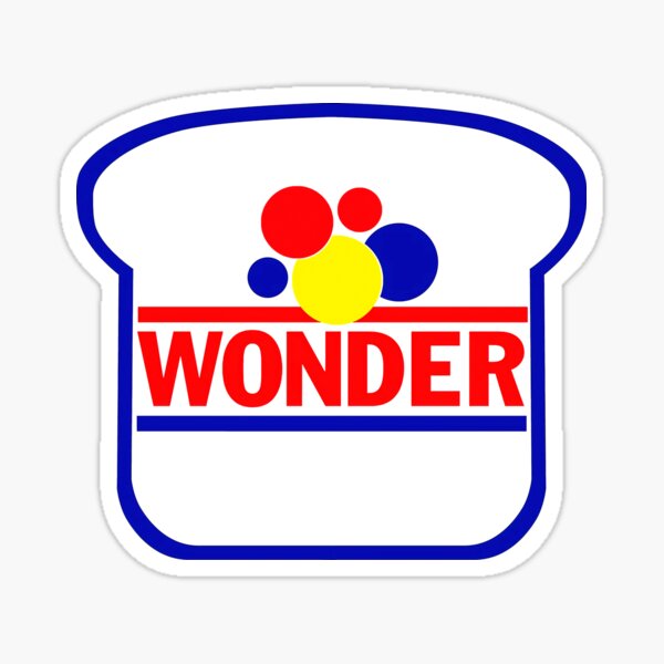 "bread wonder" Sticker for Sale by CaveClan | Redbubble