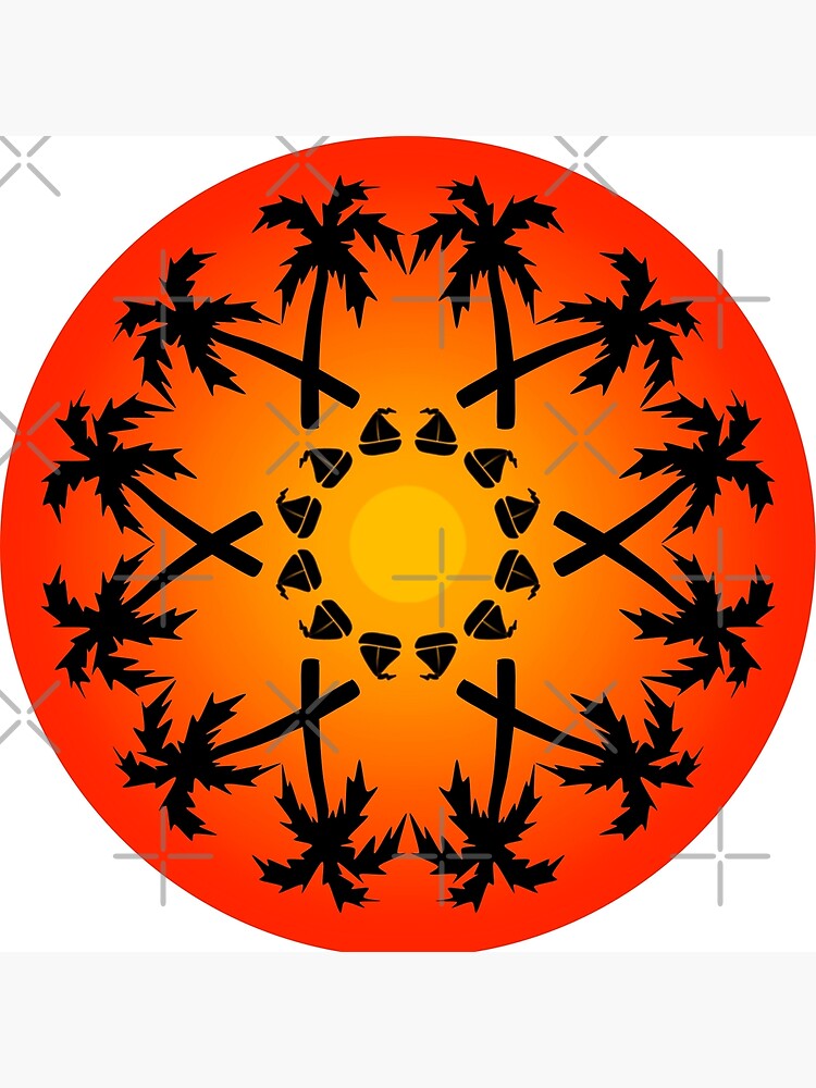 "Mandala What a Magnificent Day To Sail" Poster for Sale by ...