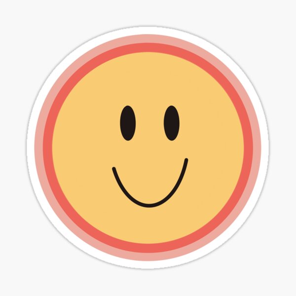 "Smiley Face - Boho Chic" Sticker for Sale by Eeg29 | Redbubble