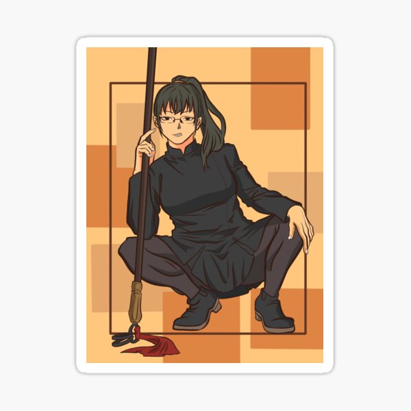 "MAKI ZENIN " Sticker by saiifurrahmaan | Redbubble