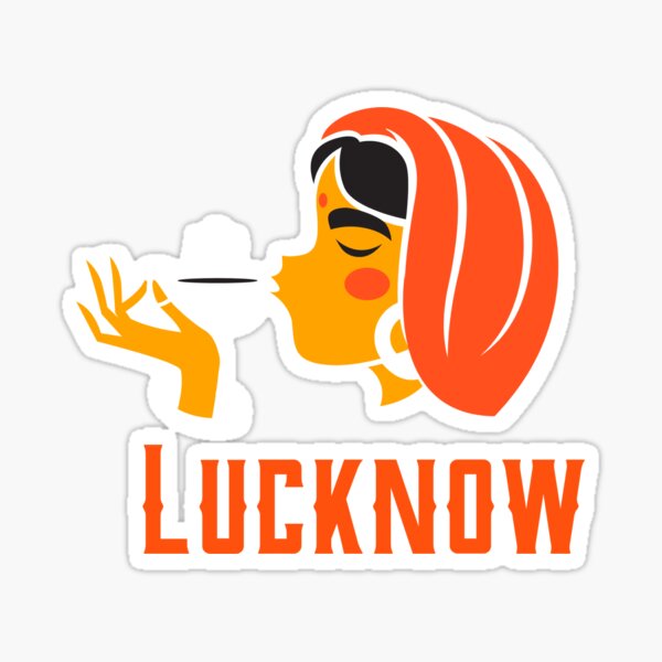 Pegatina «Lucknow, ciudades en india, un recuerdo del día de la ...