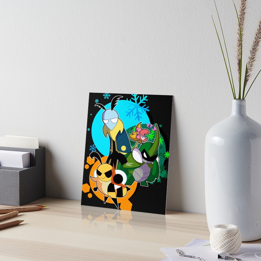 "bugs on a fable Classic T-Shirt.png" Art Board Print by MarshaCheek ...