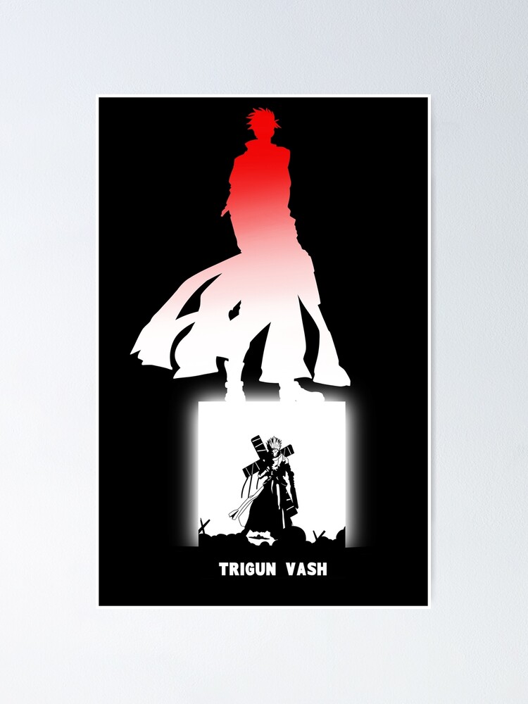 "Trigun Vash" Poster for Sale by Artsilhouette | Redbubble