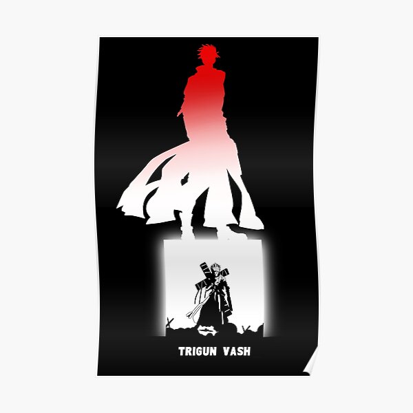 "Trigun Vash" Poster for Sale by Artsilhouette | Redbubble
