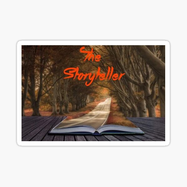 "The Storyteller - Official HSP Merch" Sticker for Sale by ...