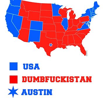 "Austin Texas Electoral Map" Sticker for Sale by LoveAndDefiance ...