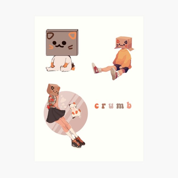 "Crumb cuptoast sticker pack|Ranboo" Art Print for Sale by manila123 ...