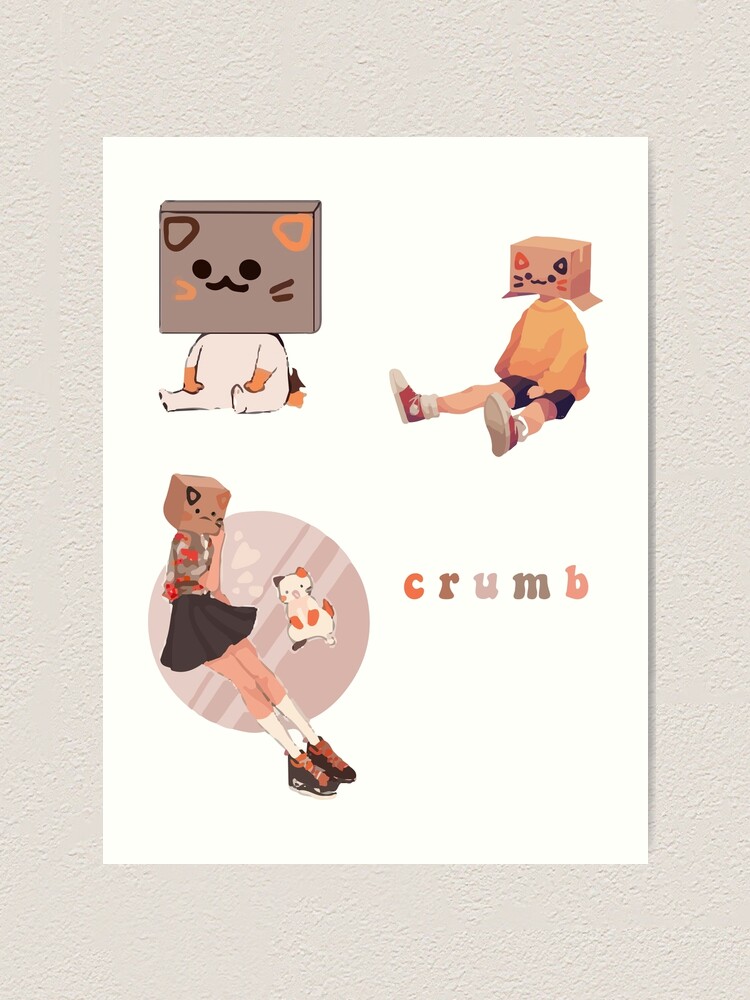 "Crumb cuptoast sticker pack|Ranboo" Art Print for Sale by manila123 ...