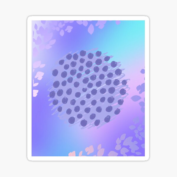 "Pantone Color Of The Year 2022, Very Peri, Veri Peri " Sticker for ...