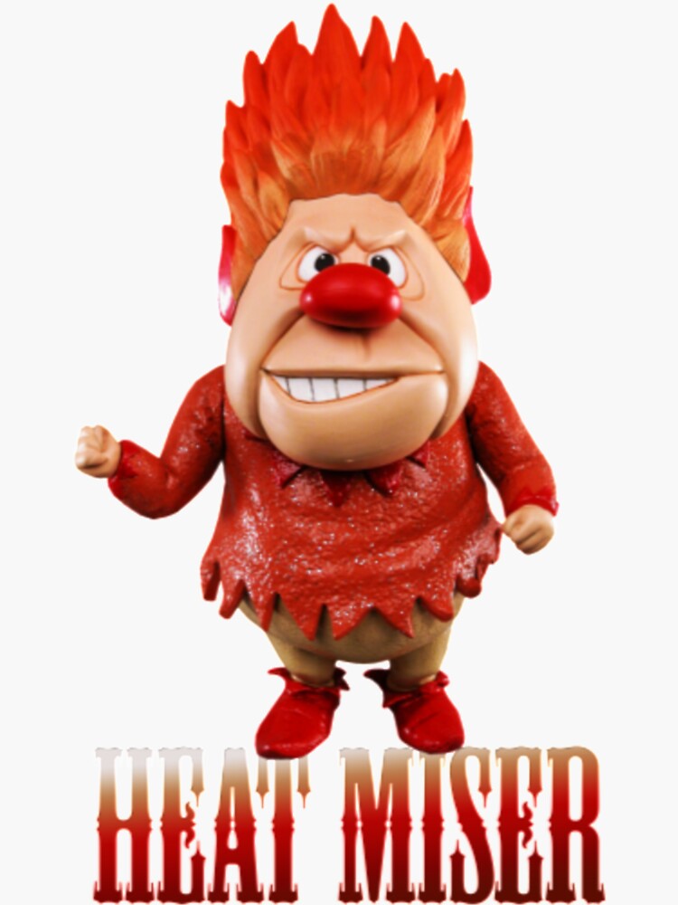 "Heat Miser HEAT MISER " Sticker for Sale by KyleMcShops | Redbubble