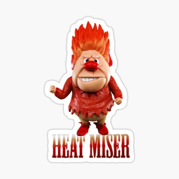 "Heat Miser HEAT MISER " Sticker for Sale by KyleMcShops | Redbubble