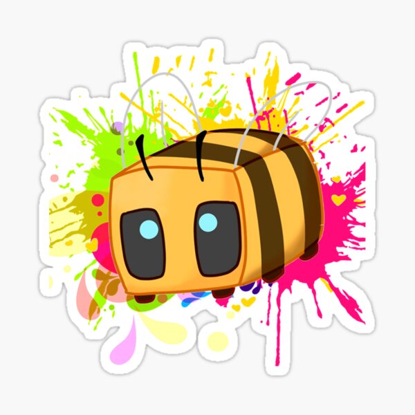 "Bee Swarm Simulator Colorful" Sticker by Linnerii | Redbubble