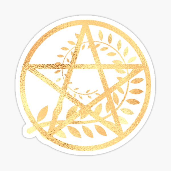 "Pentagon" Sticker for Sale by witch-wood | Redbubble